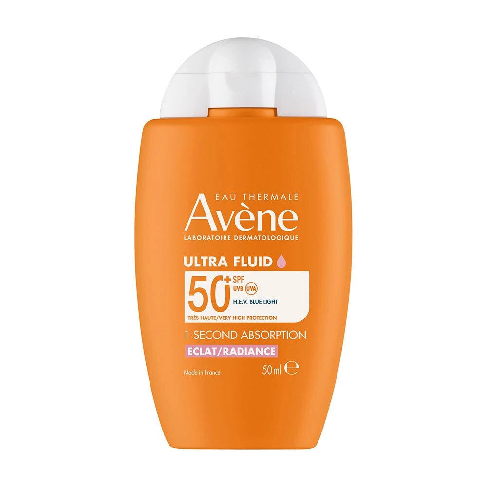 Avène Solaire Ultra Fluid Radiance SPF50+ | Très Haute Protection | Éc – Paraplus