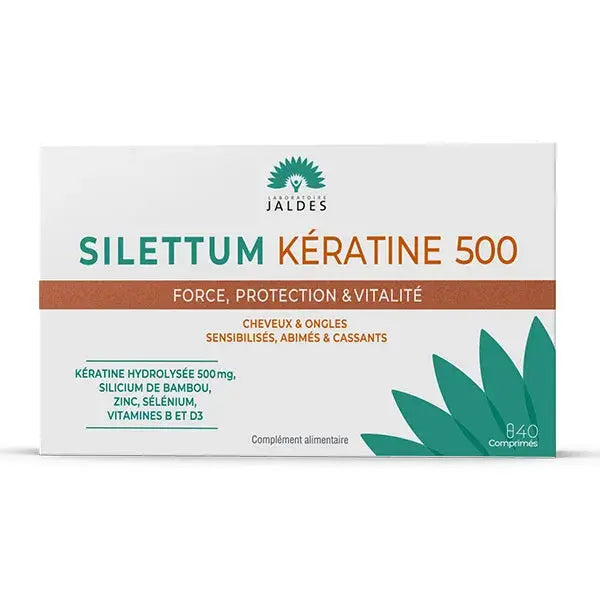 JALDES Silettum Kératine 500 40 comprimés – Paraplus